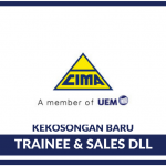 Cement Industries of Malaysia Berhad (CIMA) (1) • Kerja Kosong Kerajaan
