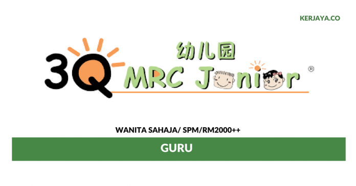Jawatan Kosong Terkini 3Q MRC Junior ~ Guru • Kerja Kosong Kerajaan ...