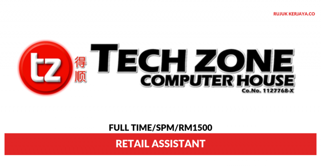 Tech Zone Computer ~ Retail Assistant – KERJAYA
