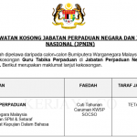 Jabatan Perpaduan Negara dan Integrasi Nasional (JPNIN) • Kerja Kosong ...
