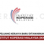 Institut Koperasi Malaysia (IKKM) • Kerja Kosong Kerajaan