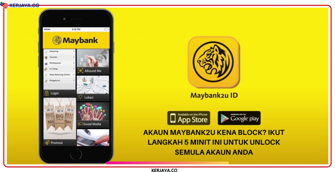 Akaun Maybank2u Kena Block? Ikut Langkah 5 Minit Ini Untuk Unlock ...