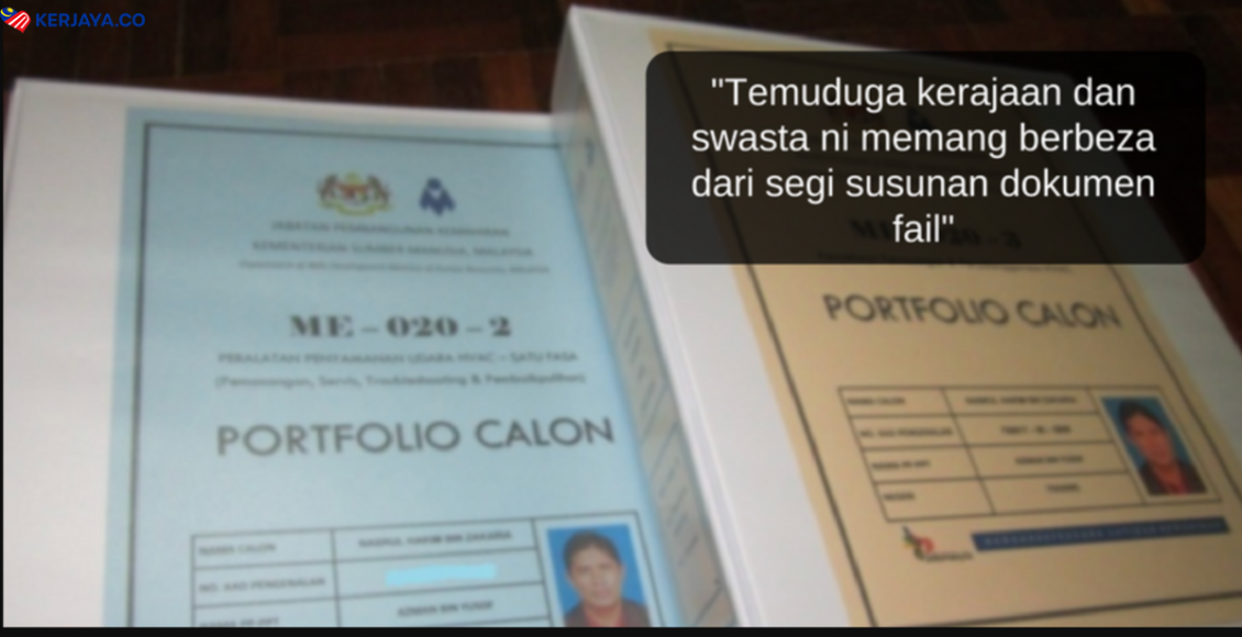 Inilah Cara Susun File Yang Betul Ketika Hadir Temuduga SPP/SPA/Swasta