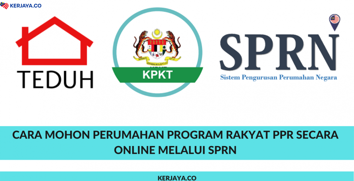 Cara Mohon Perumahan Program Rakyat PPR Secara Online Melalui SPRN