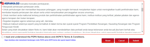 Cara Register & Login AKPK (Agensi Kaunseling Dan Pengurusan Kredit)