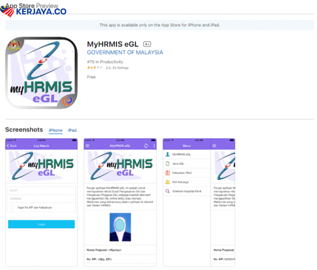 Mohon Cuti Dan Jana eGL Guna HRMIS 2.0. Ikuti Langkah-Langkah Ini