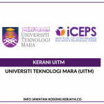 iCEPS UiTM • Kerja Kosong Kerajaan