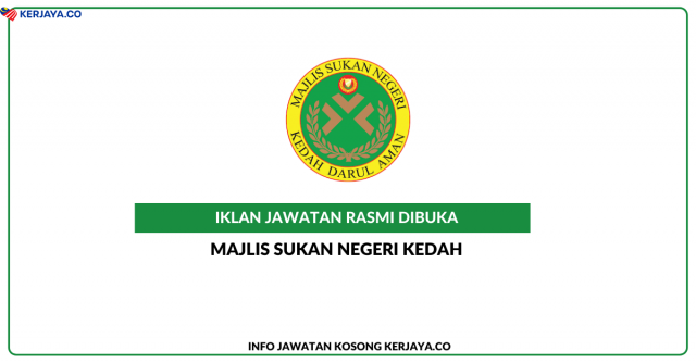 Majlis Sukan Negeri Kedah ~ Jawatan Kosong Pembantu Belia & Sukan MSNK ...
