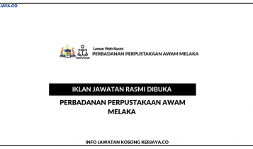 Jawatan Kosong Seluruh Melaka 2025 • Kerja Kosong Kerajaan