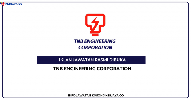 TNB Engineering Corporation • Jawatan Kosong