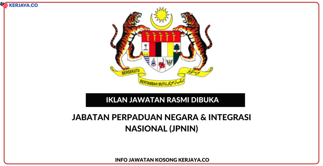 Jawatan Kosong Terkini Jabatan Perpaduan Negara Dan Integrasi Nasional ...