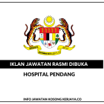 Hospital Pendang – KERJAYA
