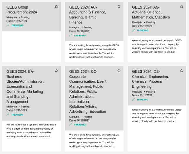 Apply Permohonan PETRONAS GEES 2026: Program Kebolehpasaran Graduan