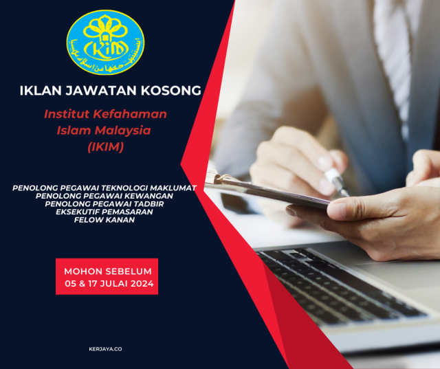 Iklan Jawatan Institut Kefahaman Islam Malaysia (IKIM) • Kerja Kosong ...