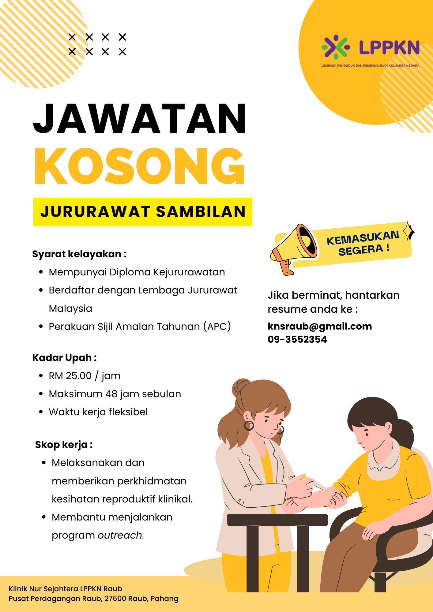 Iklan Jawatan Lembaga Penduduk Dan Pembangunan Keluarga Negara (LPPKN ...