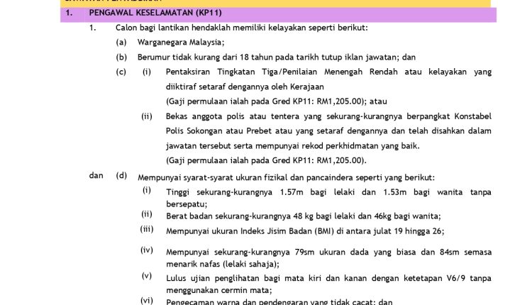 uitm negeri sembilan 1 • Kerja Kosong Kerajaan