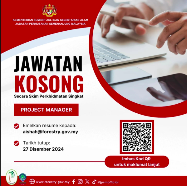 Iklan Jawatan Jabatan Perhutanan Semenanjung Malaysia • Kerja Kosong Kerajaan & Swasta