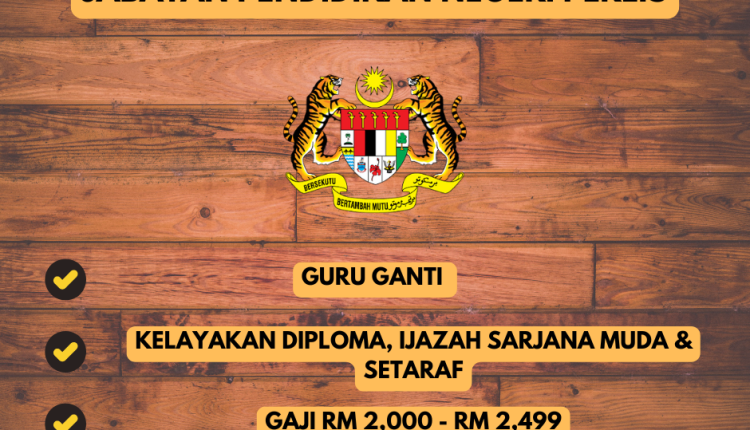 iklan JABATAN PENDIDIKAN NEGERI PERLIS • Kerja Kosong Kerajaan