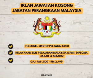 Iklan Jawatan Jabatan Perangkaan Malaysia • Kerja Kosong Kerajaan & Swasta
