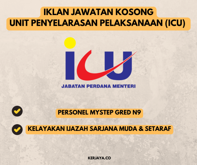 Iklan Jawatan Unit Penyelarasan Pelaksanaan Jabatan Perdana Menteri ...