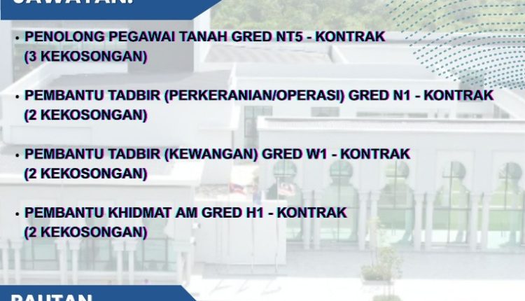 pjbt tanah daerah kulai • Kerja Kosong Kerajaan