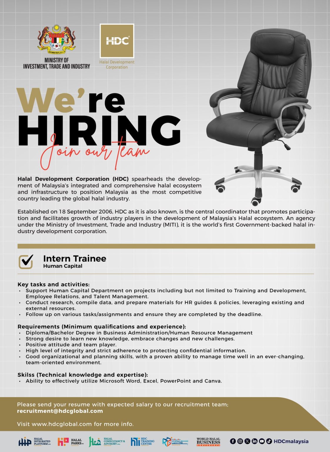 Iklan Jawatan Halal Development Corporation Berhad (HDC) • Kerja Kosong ...
